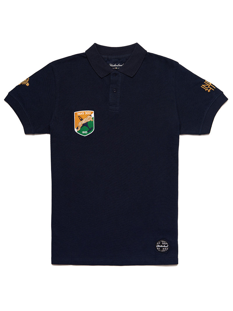 Motherland White Tiger Navy Polo Shirt - Men's Fit – Motherland Superstore